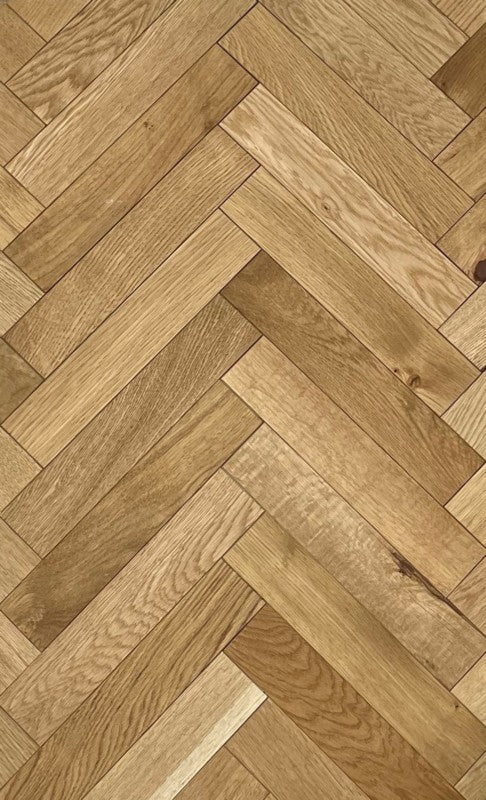 Unfinished Rustic Oak Herringbone – Keen-m imports